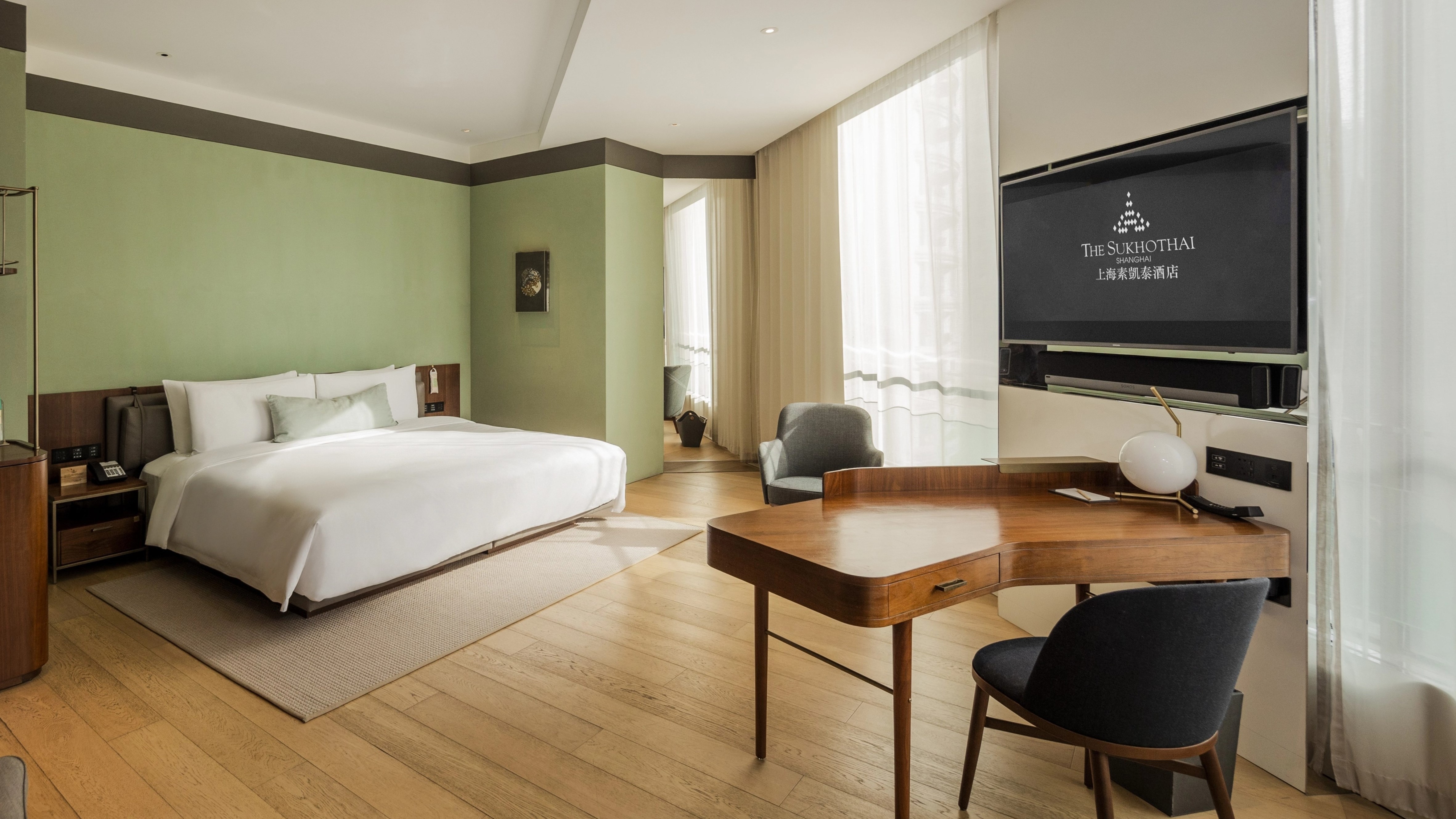 Premier Room | Luxurious Accommodations at The Sukhothai Shanghai